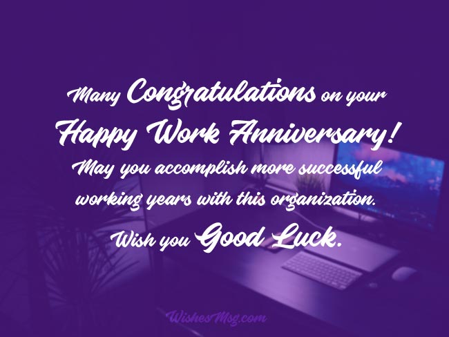 Work Anniversary Wishes And Appreciation Messages FestiFit Work Anniversary Wishes And Appreciation Messages FestiFit
