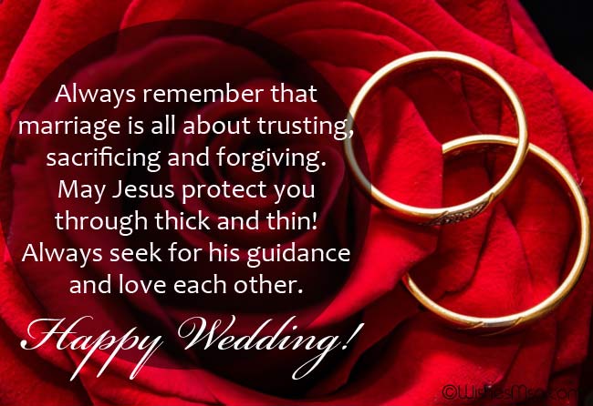 Christian Wedding Wishes And Messages 2024