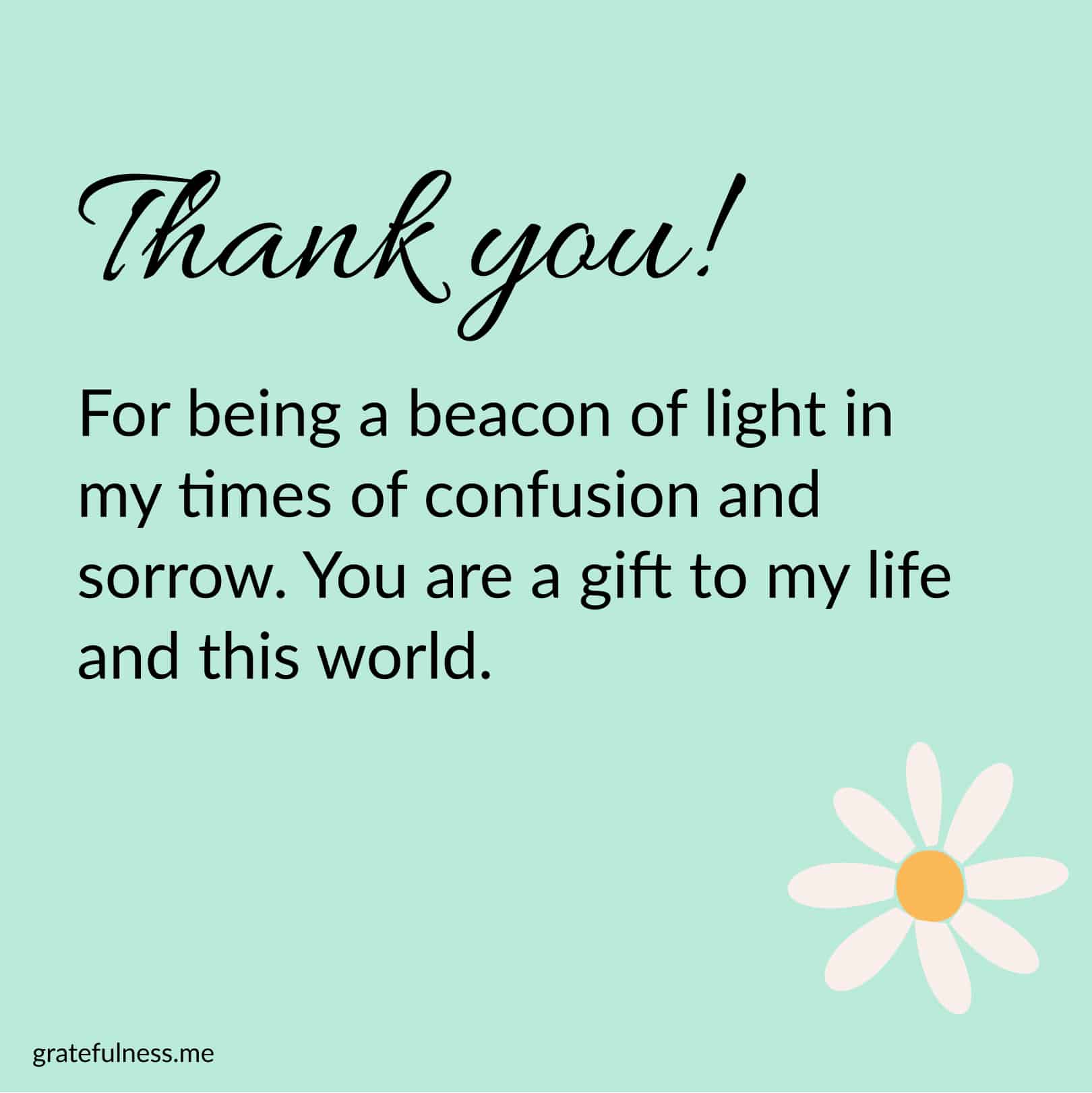 Thank you for being in my life meaning 2026